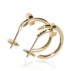 Cartier Yellow Gold Juste Un Clou Earrings