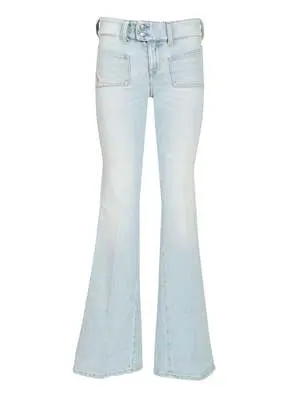 DIESEL® Bootcut Jeans D-hush - Blue