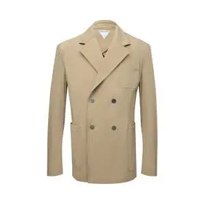 Bottega Veneta Double-breasted Blazer - Cream