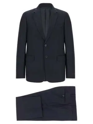 Prada Pinstriped Dress - Blue