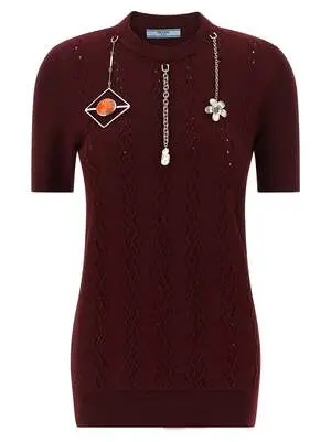 Prada Charms Sweater - Multicolor