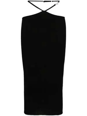 Amiri Midi Skirt - Black
