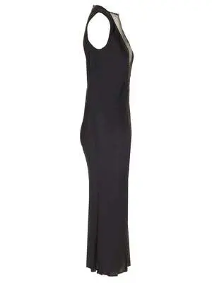 ROTATE BY BIRGER CHRISTENSEN Satin Long Dress