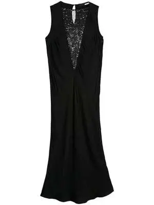 ROTATE BY BIRGER CHRISTENSEN Satin Long Dress