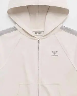 ROXY X MADHAPPY French Terry Shrunken Full Zip Jacket