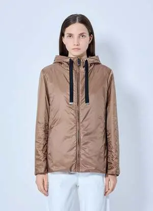 Max Mara Hooded Zip Jacket - Multicolor