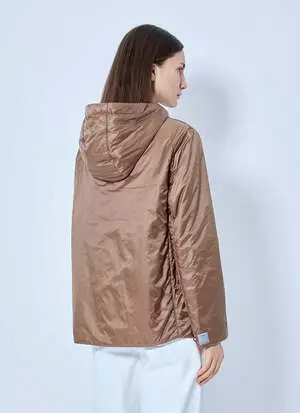 Max Mara Hooded Zip Jacket - Multicolor
