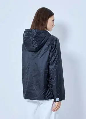 Max Mara Hooded Puffer Jacket - Black
