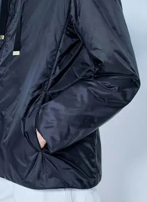 Max Mara Hooded Puffer Jacket - Black