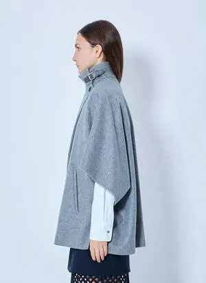 Max Mara Asymmetric Cashmere Cape