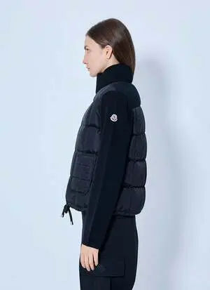 Moncler Padded Zip Vest - Black