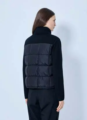 Moncler Padded Zip Vest - Black
