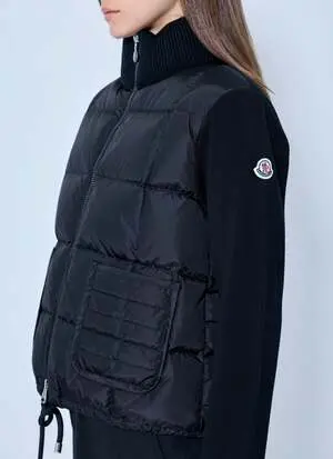Moncler Padded Zip Vest - Black