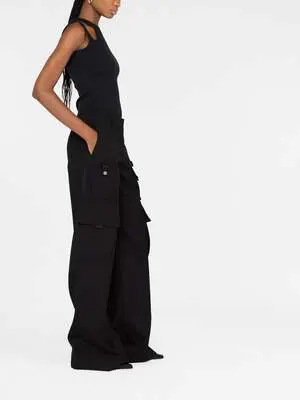 Off-White Virgin Wool Cargo Trousers