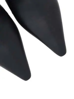 Paris Texas Leather Ankle Boots