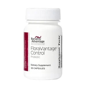 BARIATRIC ADVANTAGE Floravantage Control Probiotic Health For Bariatric Patients Probiotic For Gut Health Vegetarian And Non-gmo - No Color