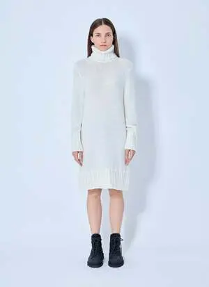 Moncler Turtleneck Knit Dress