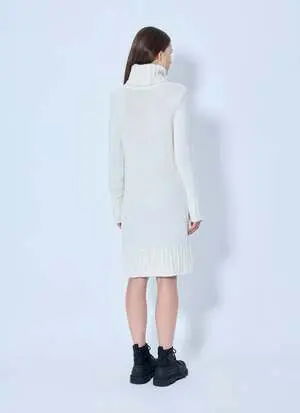 Moncler Turtleneck Knit Dress