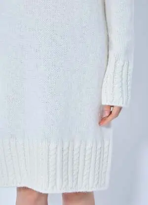 Moncler Turtleneck Knit Dress