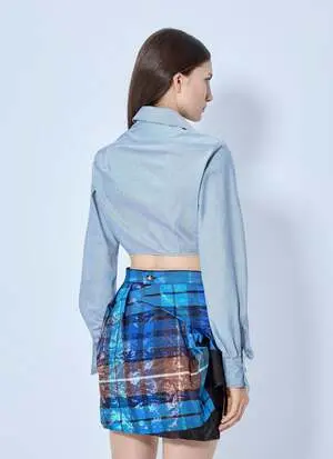 VIVIENNE WESTWOOD Cropped Drunken Shirt