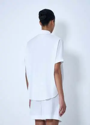 Max Mara Cotton Poplin Shirt - White