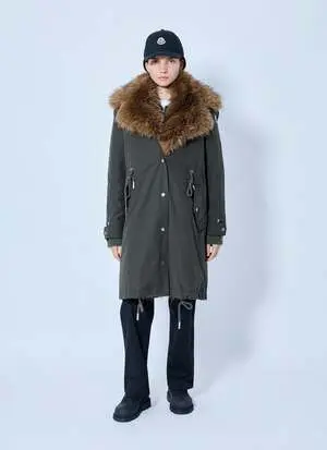 Moncler Halicte Long Parka