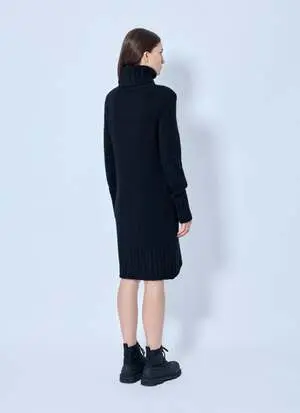 Moncler Turtleneck Knit Dress