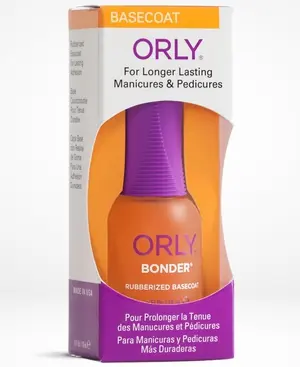 ORLY Bonder Rubberized Base Coat - Light Orange