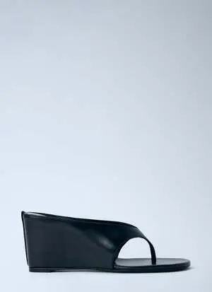 JUDE Yaga Wedge Sandals - Black