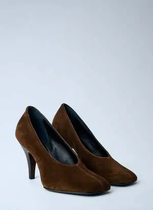 Phoebe Philo Suede Soft Pumps