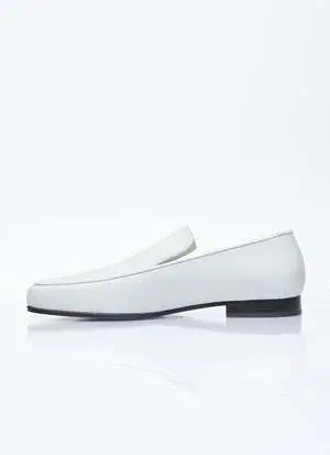 TOTEME Croco Oval Loafers