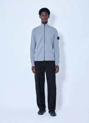 Stone Island Zip-up Knit Sweater