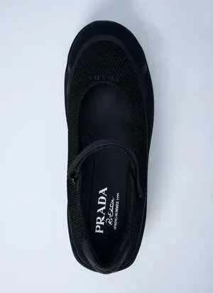 Prada Logo Motif Shoes