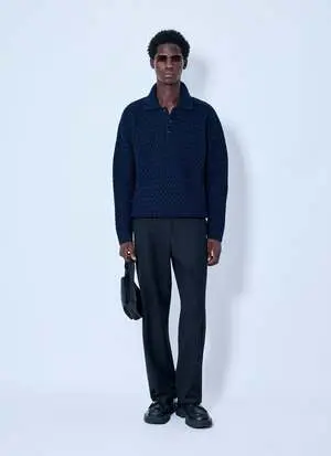 Bottega Veneta Wool Intrecciato Sweater