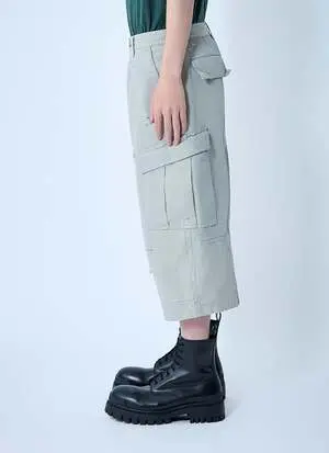 Balenciaga Cropped Cargo Pants