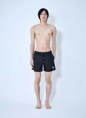 Moncler Elasticated Waist Swim Shorts
