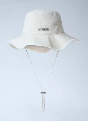 Jacquemus Le Bob Artichaut Bucket Hat - White