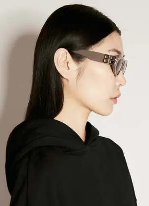 Balenciaga Dynasty D-frame Sunglasses - Gray