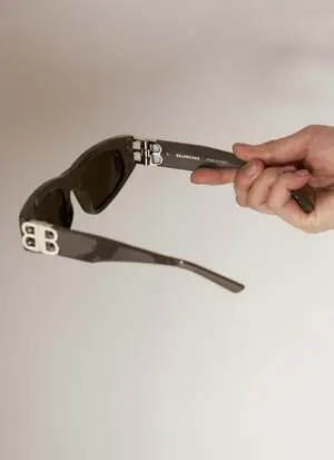 Balenciaga Dynasty D-frame Sunglasses