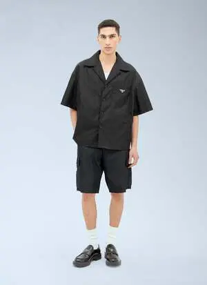 Prada Re-nylon Short Sleeved Shirt