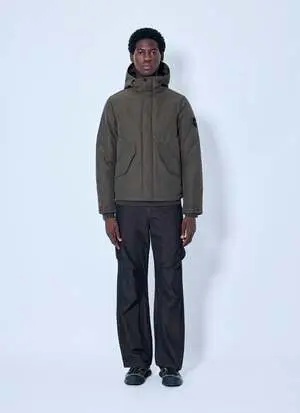 Stone Island Hooded Quilted Jacket