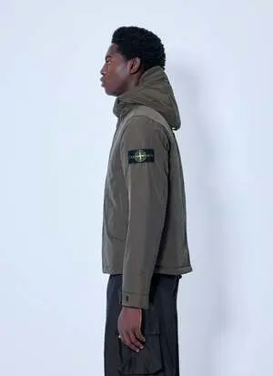 Stone Island Hooded Quilted Jacket