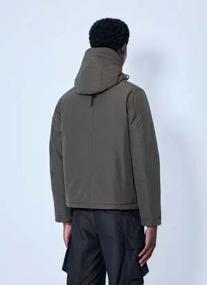Stone Island Hooded Quilted Jacket