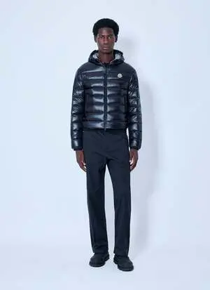 Moncler Forzo Hooded Packable Short Down Jacket