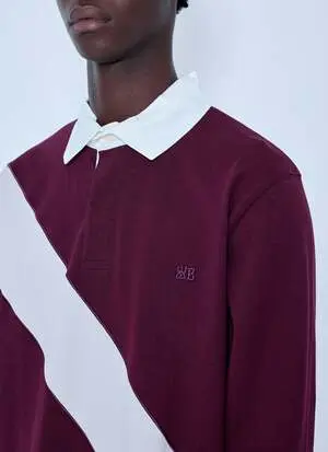 WALES BONNER Prism Rugby Polo Shirt