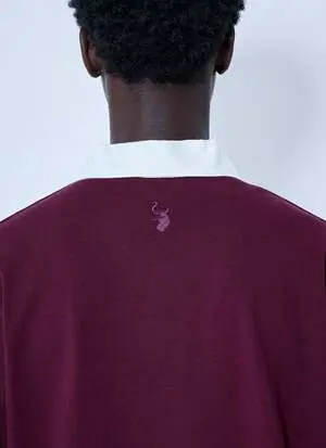WALES BONNER Prism Rugby Polo Shirt