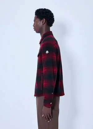 Moncler Checked Zip-front Jacket