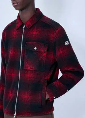 Moncler Checked Zip-front Jacket