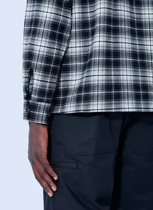 Moncler Check Patterned Cotton Shirt