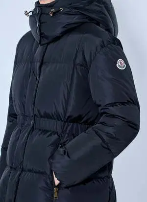 Moncler Agneux Hooded Short Down Jacket